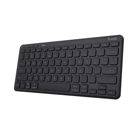Teclado Trust Lyra Rf Inalámbrico Bluetooth Negro