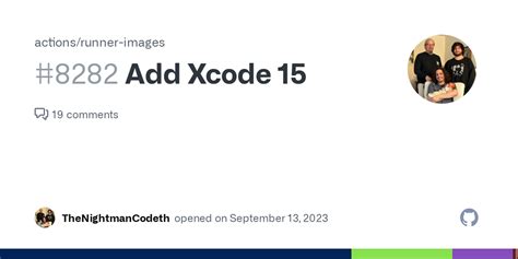 Add Xcode Issue Actions Runner Images GitHub