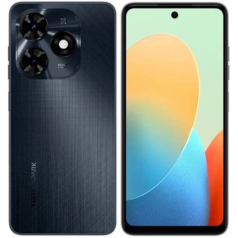 Купить Смартфон Tecno Spark 20c 8 128 ГБ Dual Nano Sim Gravity Black 📱 в Екатерибурге по