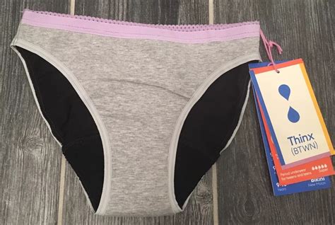 New Thinx Teen Tween Period Panty 9 10 Years Bikini Super Absorbing