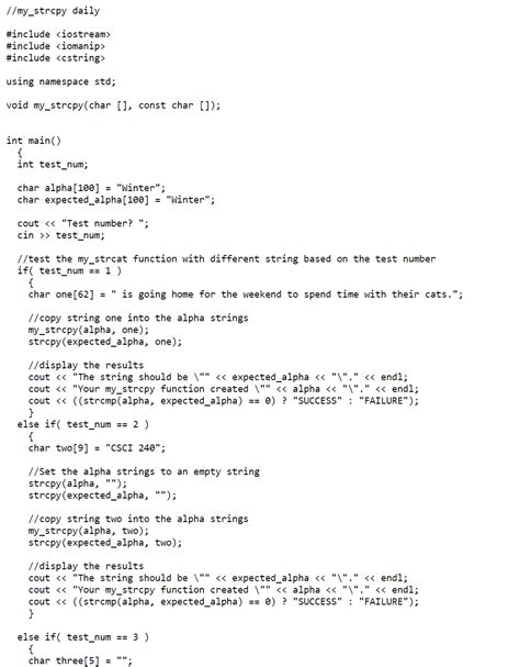 Solved This Is A C Program Where We Are Told To Find Our Chegg Com