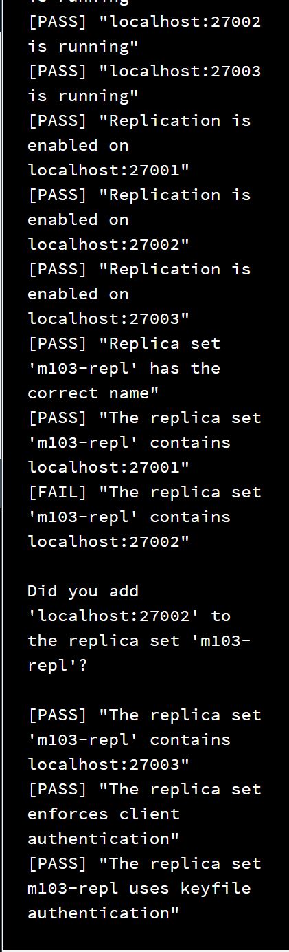 Chapter2 Lab Deploy A Replica Set M103 Basic Cluster