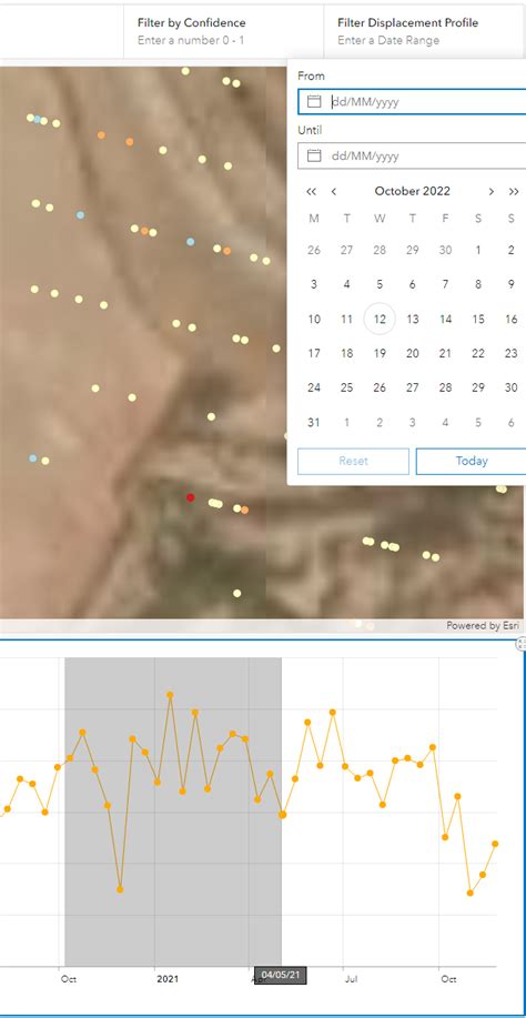 date selector not working on data expression esri community