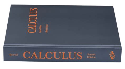 Calculus 4th Edition By Michael Spivak Advanced Mathematical Analysis Textbook Publish Or