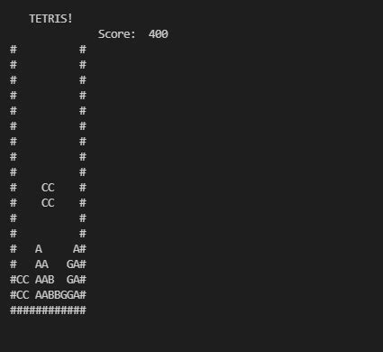 Github Sfadiga Tetrisrust A Tetris Game Implementation Using Rust