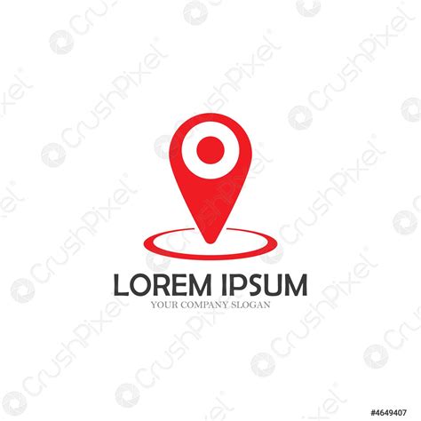 Map Pointer Map Pin Map Icon Arrow Pin Compass Location Stock Vector 4649407 Crushpixel