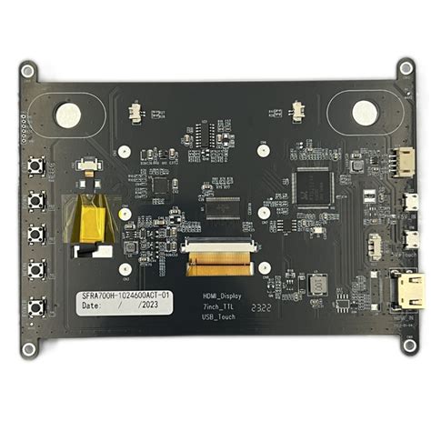 HDMI TFT Display Manufacturer Inch TFT LCD With Capacitive Touchscreen Compatible With