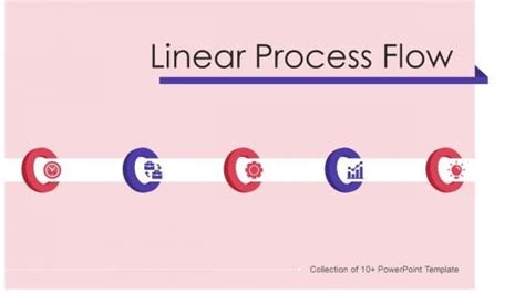 Linear Process Flow Ppt PowerPoint Presentation Complete With Slides