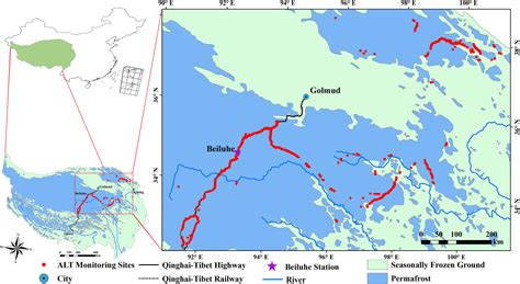 Active Layer Thickness Variation On The Qinghai‐tibetan Plateau Historical And Projected Trends