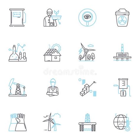 Agile Development Linear Icons Set Iterative Scrum Sprint Collaboration Flexibility