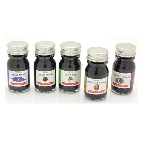 제이허빈 미니 병잉크 10ml 6색 글라스펜 세트 에누리 가격비교