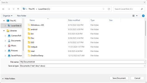 使用 Windows 应用 Sdk 选取器保存文件 Windows Apps Microsoft Learn