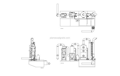Planta Potabilizadora Planos Cad Gratis