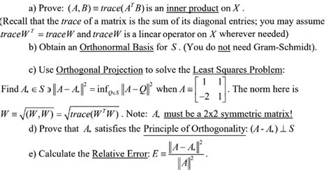 Solved Let X Y Be Vector Spaces With Real Scalars L X↦y Be