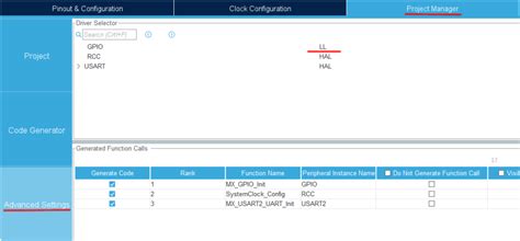 Output LL GPIO Initialization Code In STM32 IDE Moon S STM32 Centric