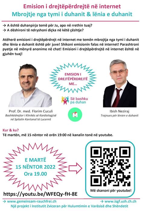 Mbrojtje Nga Tymi I Duhanit And Lënia E Duhanit Fjala E LirË