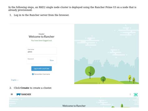 Installing A Kubernetes Workload Cluster Using The Rancher Prime Ui Rancher Prime And Rke2