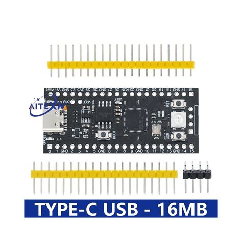 szín rp2040 type c 16mb raspberry pi pico board rp2040 type c