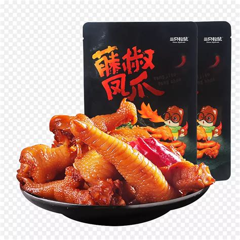 三只松鼠零食超辣藤椒凤爪png图片素材下载图片编号7367815 Png素材网