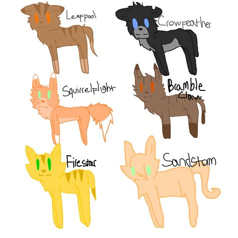 Youth Leafpool Crowfeather Map Designs By Tinycrooked On Deviantart