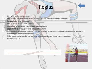 Modalidad Del Atletismo Salto De Altura Pptx