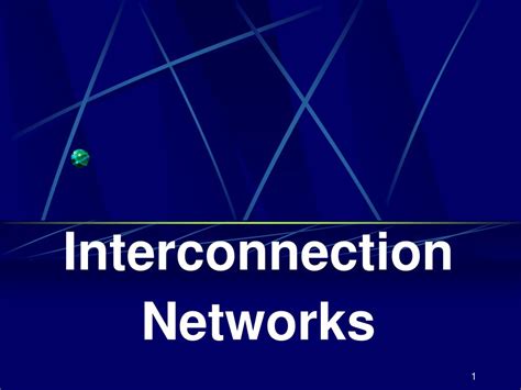 ppt interconnection networks powerpoint presentation free download