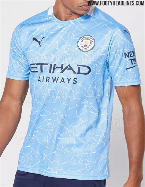 No Navy Shorts Manchester City 20 21 Home Kit Leaked Many New