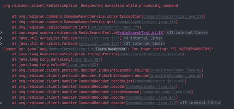 redisearch get index info throws numberformatexception · issue 5398