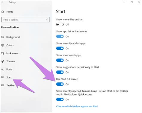 5 ways to fix windows 10 full screen start menu stuck issue