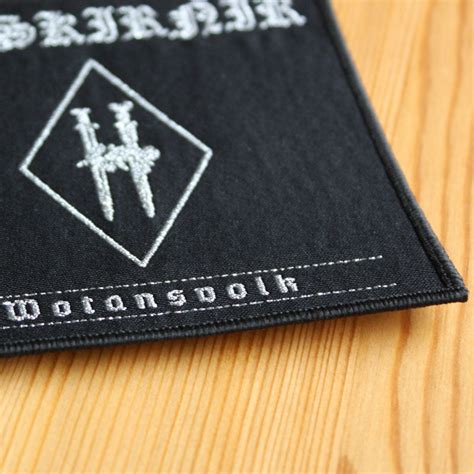 Bilskirnir Wotansvolk Woven Patch Todestrieb