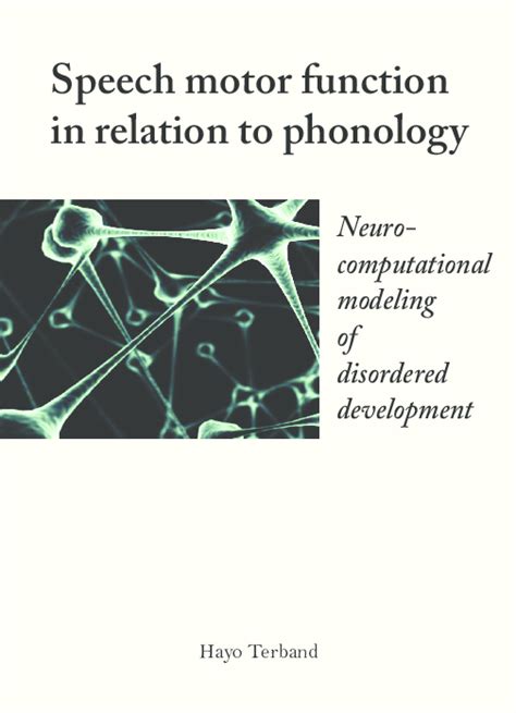pdf speech motor control in relation to phonology