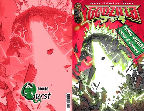 Godzilla Day Comic Quest Cover Comic Quest
