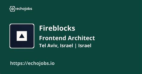 Hiring Frontend Architect Tel Aviv Israel Israel React Typescript