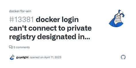 docker login can t connect to private registry designated in hosts file