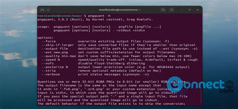 How To Install Pngquant Command Line PNG Compressor On Ubuntu CONNECTwww Com