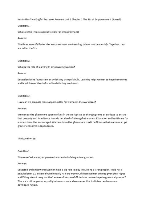unit 3 chapter 2 didi hsslive notes kerala plus two english