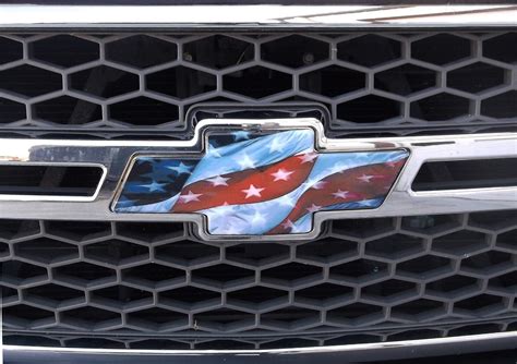 Chevy Logo American Flag