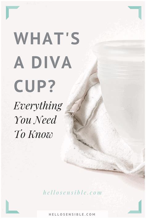 What S A Diva Cup Everything You Need To Know Hello Sensible Christian Living For Women