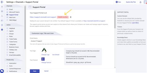 Setting Up A Custom Domain For Your Desk365 Support Portal