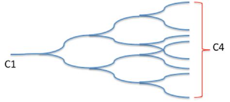 Schematic Of Amylopectin With One C1 Hemi Acetal End Group Download