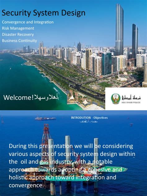 Holistic Security System Design In The Oil And Gas Industry Achieving Integration Convergence