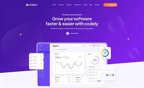 Codely Software And Technology Landing Page