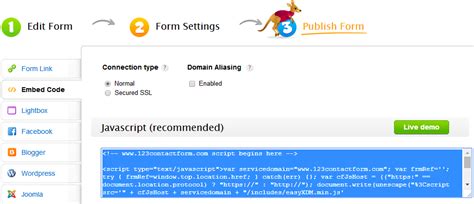Free Web Form Builder With Javascript Mytetan