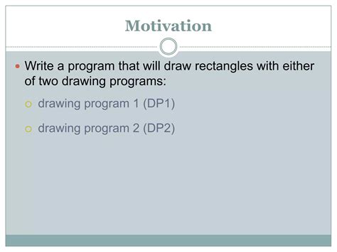 bridge design pattern pptx programming languages computing