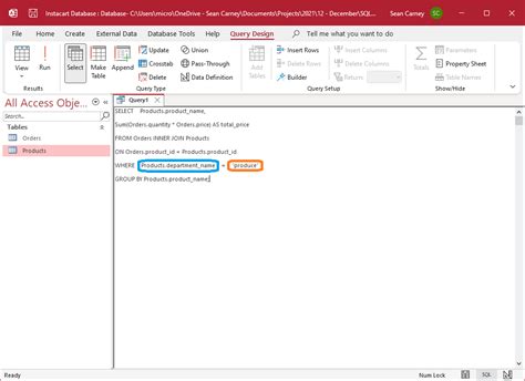 SQL For Accounting And Finance Professionals Sean Carney
