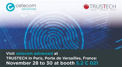 Cetecom Advanced At Trustech Paris Porte De Versailles