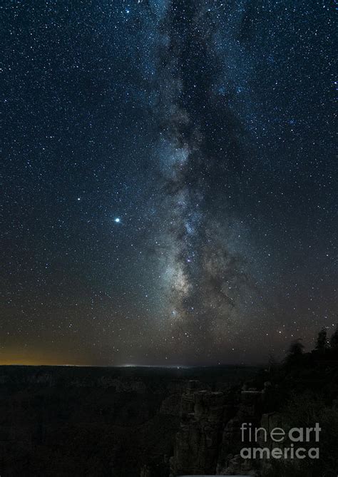 Milky Way Over The Grand Canyon Photograph By Charles Byrne Fine Art