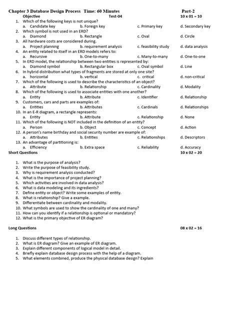 Chapter 3 Database Design Process Pdf Conceptual Model Databases