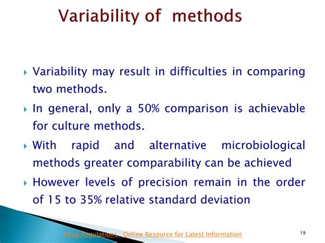 Validation Of Microbiological Methods Pptx