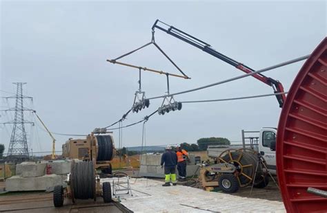 Critical European Interconnector Energized Using ACCC Conductor CTC Global